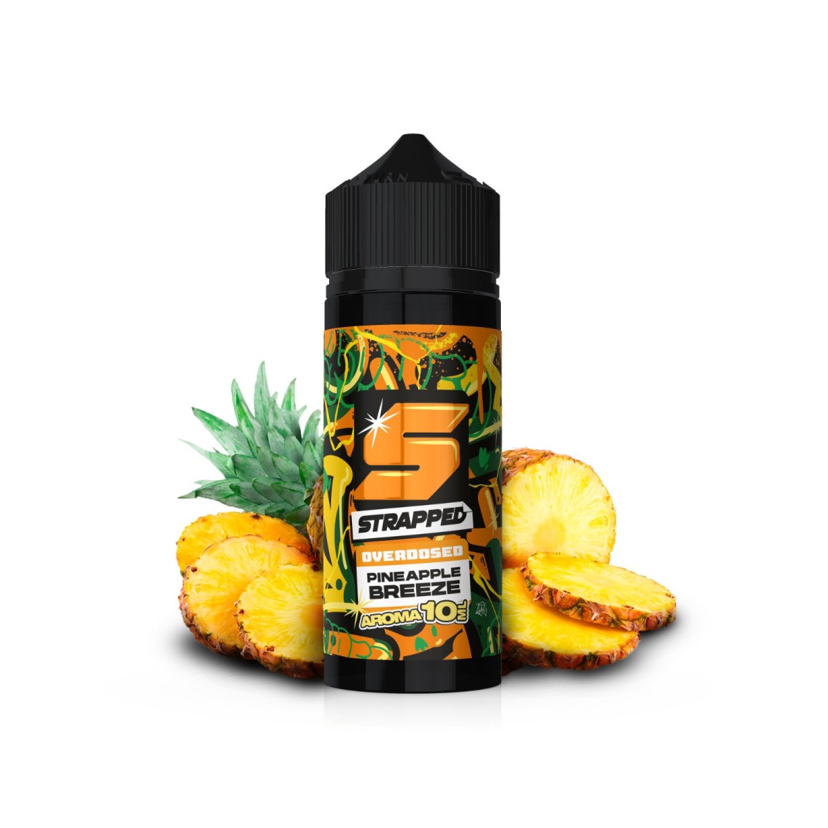Pineapple Breeze - Strapped Overdosed Aroma 10m | Fair Vape | Großhan