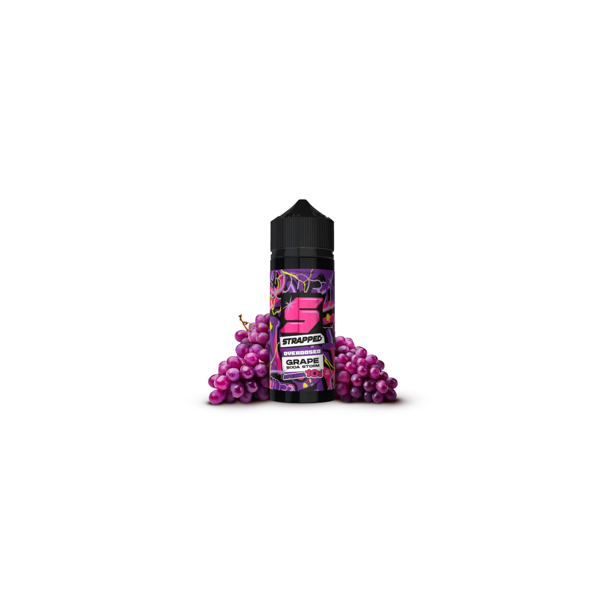 Grape Soda Storm - Strapped Overdosed Aroma 10m | Fair Vape | Großhan