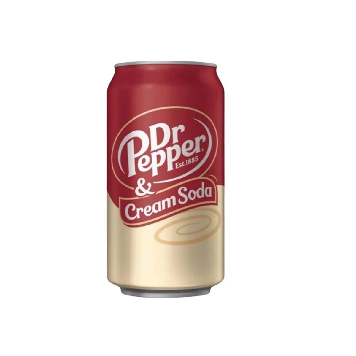 Dr Pepper Cream Soda – USA – 355ml (1x) – Cremig und Vanillig für den